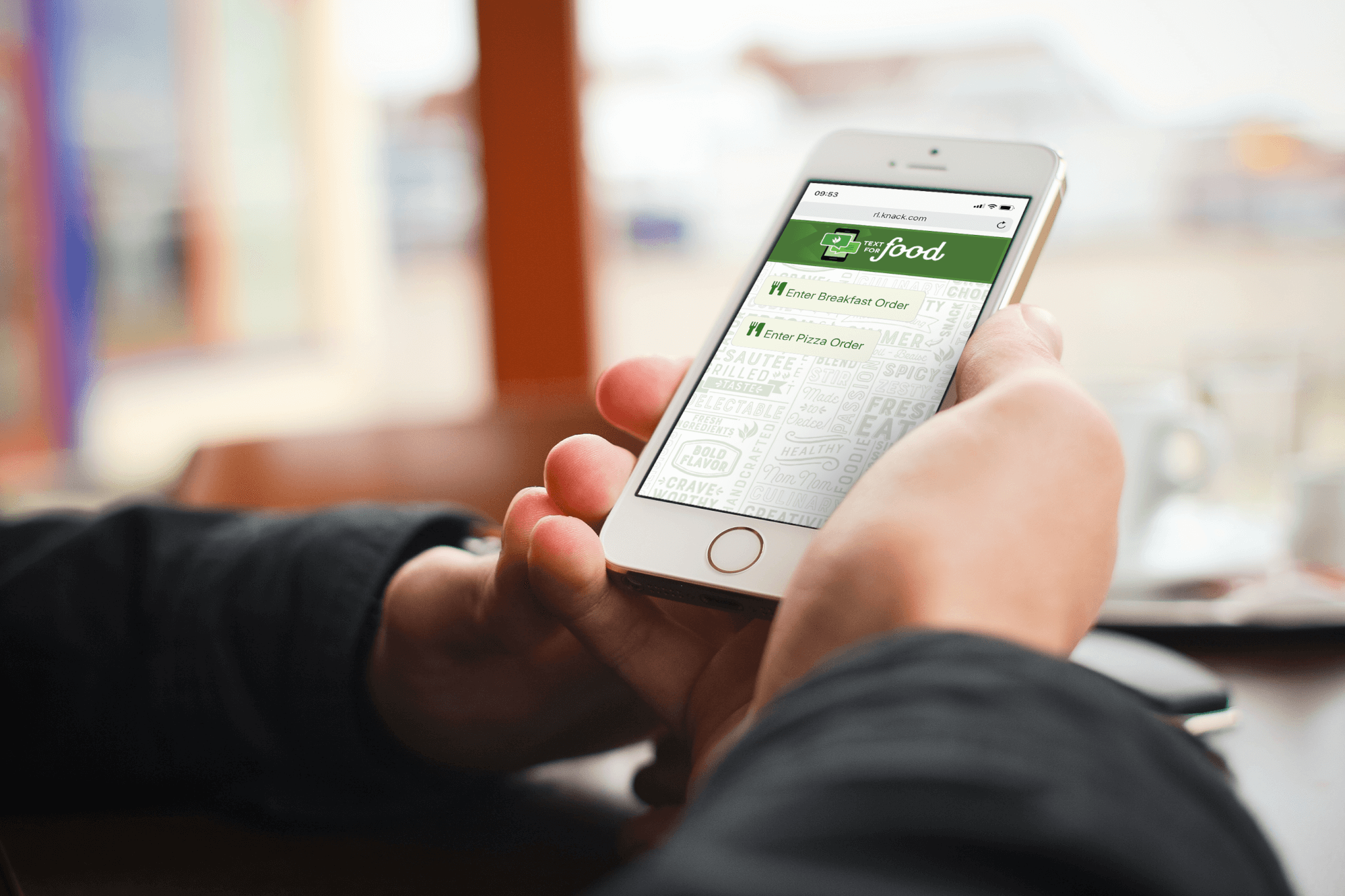 Foodservice company launches ordering via text message